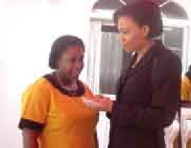 Stephanie is Head House Keeper - Searchlight