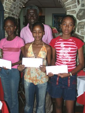 Students benefit from Basil's donation - Searchlight