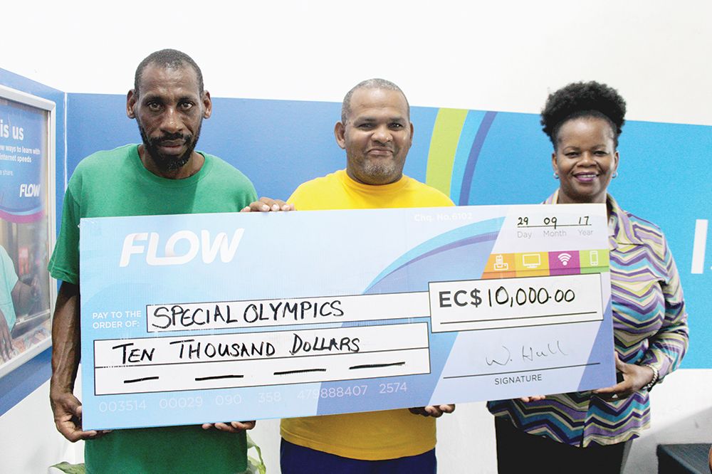 Flow kick starts Special Olympics football programme - Searchlight