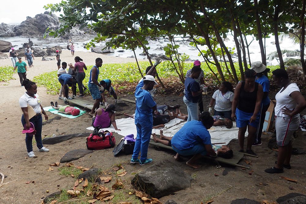 Student nurses stage ‘Operation lifeguard’ - Searchlight