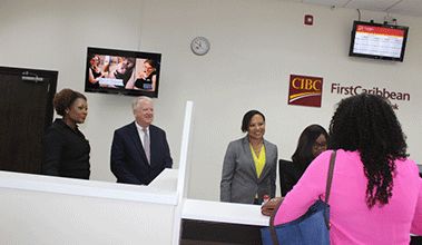 New CIBC FirstCaribbean CEO pays visit to SVG - Searchlight