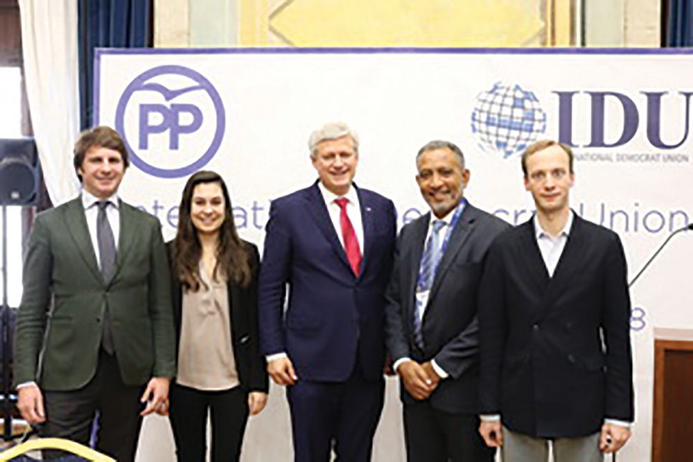 Opposition Leader attends IDU meeting - Searchlight
