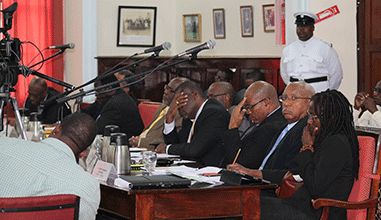 NDP members return to House - Searchlight