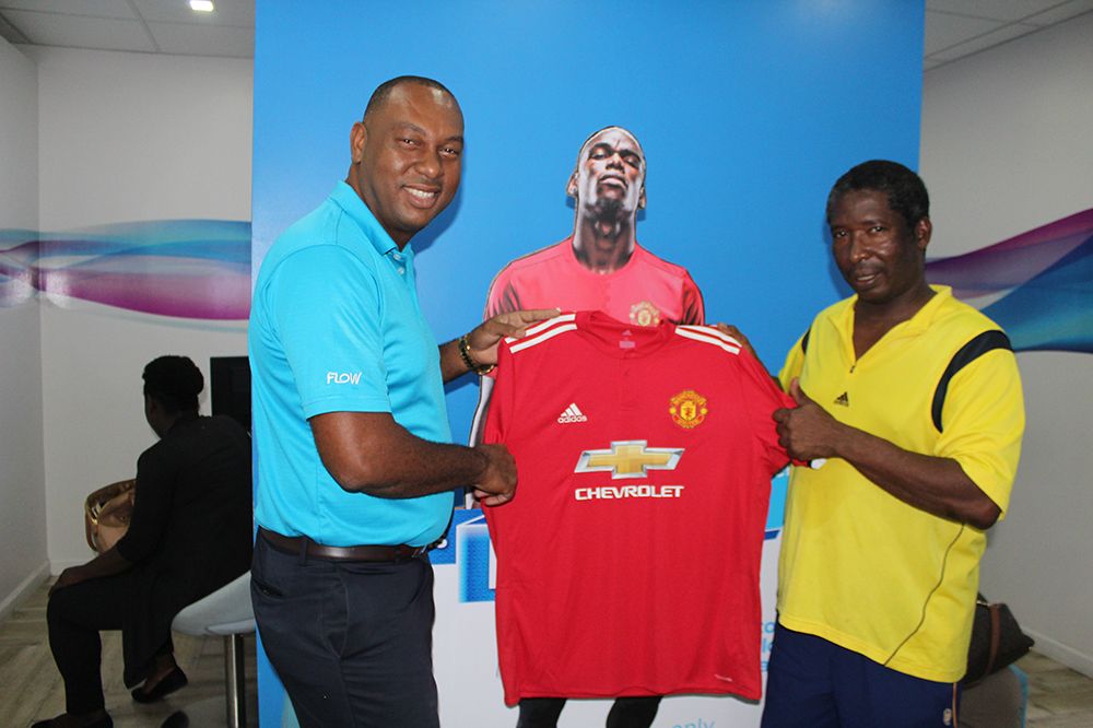 FLOW customer wins authentic Manchester United Jersey - Searchlight