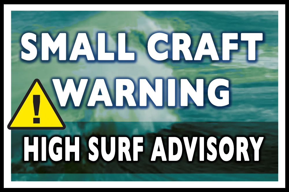 Small Craft Warning and High Surf Advisory issued for SVG - Searchlight