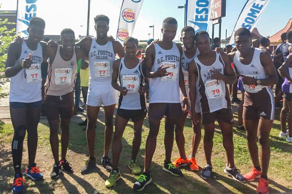 Akani Slater leads GC Foster in relay win - Searchlight