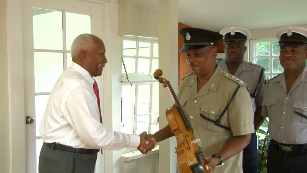 Governor General hands over musical instruments to Police Band ...