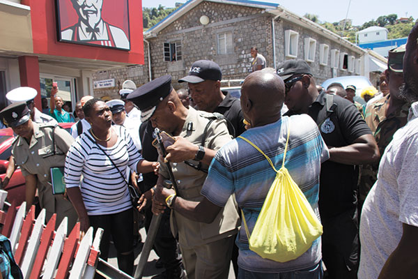 NDP unhappy with High Court verdict, stages protest - Searchlight