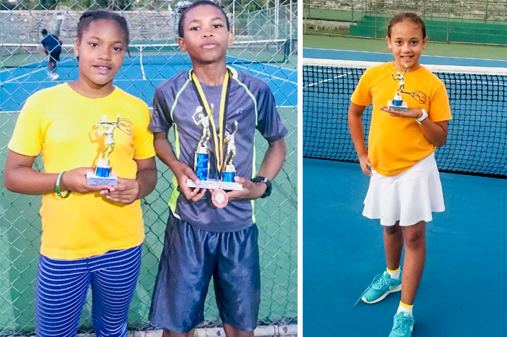 Titles pouched in SVGTA junior tennis tourney - Searchlight