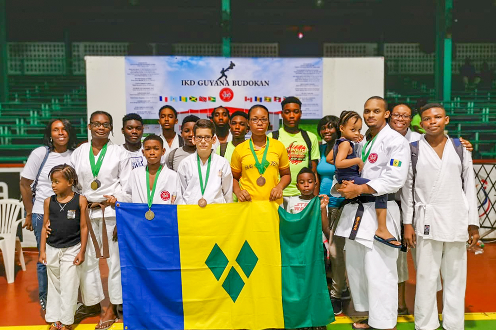 Vincentian karatekas pouch nine medals at Caribbean Championships ...