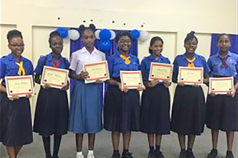 Girl Guides hold second annual reading competition - Searchlight