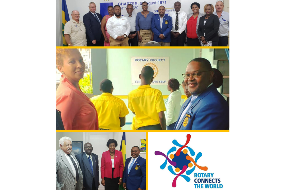 Rotary District Governor pays official visit - Searchlight