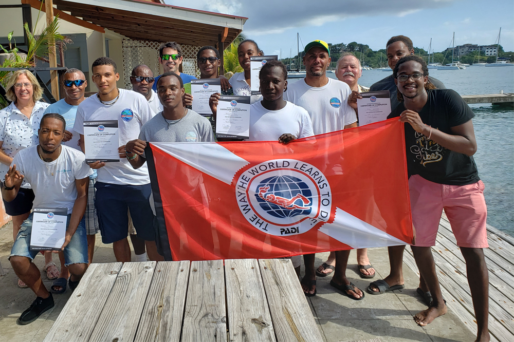 Serenity Dive holds PADI instructors development course - Searchlight