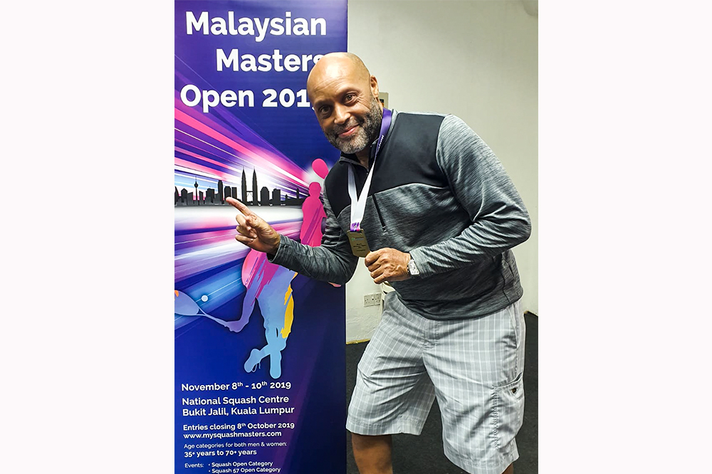 James Bentick takes Malaysia masters over-50 squash title - Searchlight