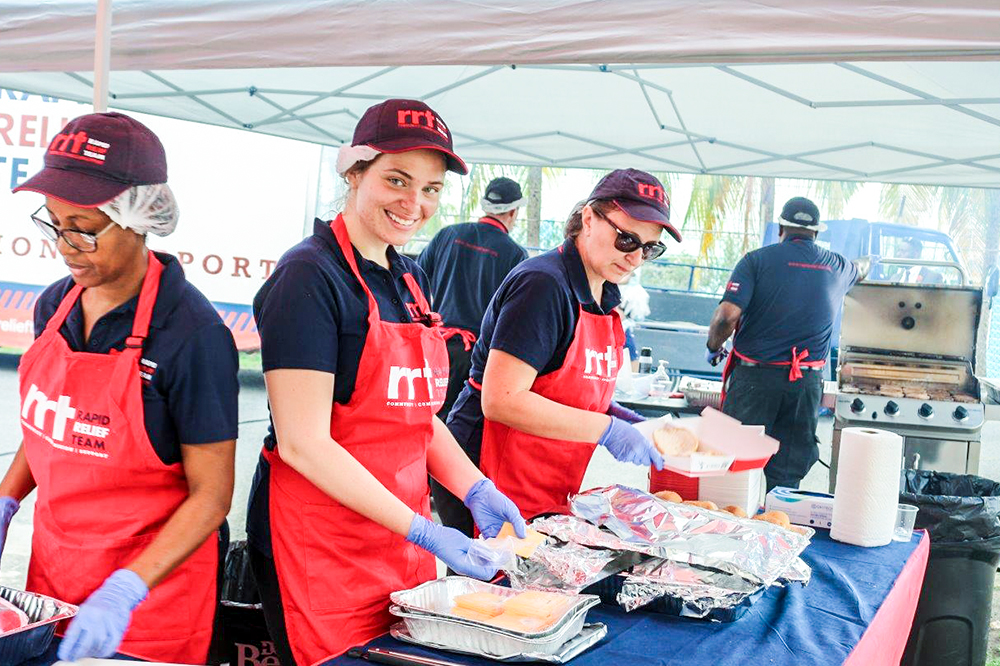 Lewis Punnett Home residents get warm welcome from Rapid Relief Team ...