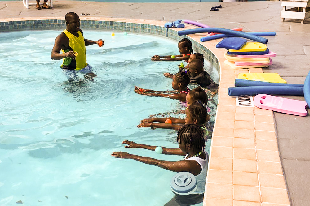 Swimming takes plunge in Union Island primary schools - Searchlight