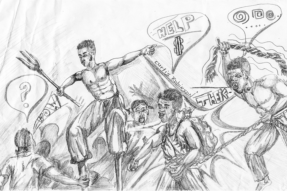 The Monkey Band, Boozi Back and the Bois Bois Man - Searchlight