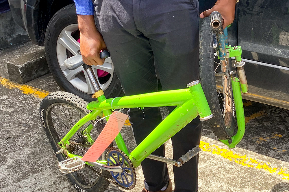 Man ordered to repay teenager after smashing his bike into pieces ...
