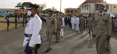 Sergeant 209 Philbert Gregory Chambers’ final farewell