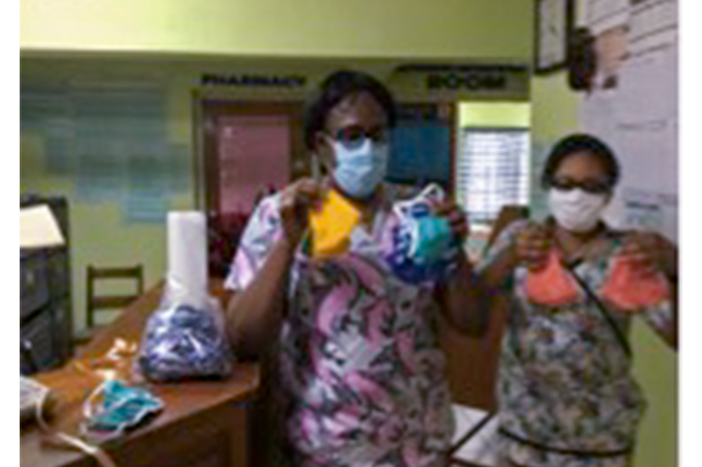SVGRNA distributes face masks to rural communities - Searchlight