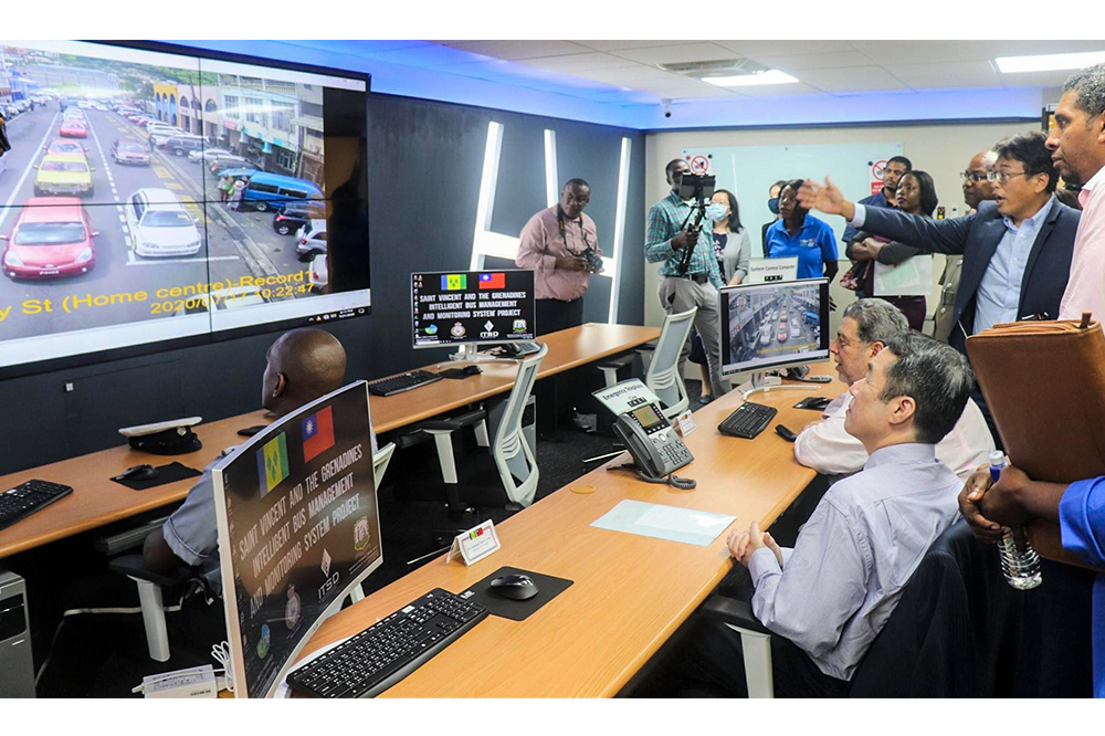 E-bus and Security Centre officially launched - Searchlight