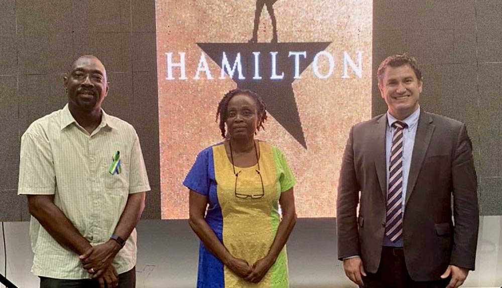 US Embassy and SVGCC Screen Broadway Musical Hamilton - Searchlight