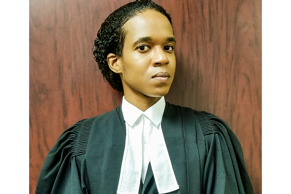 Jeshua Bardoo called to the Bar in SVG - Searchlight
