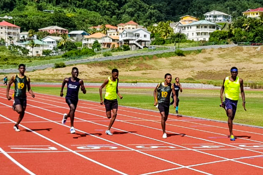 Athletes get first taste of competition on Diamond track - Searchlight