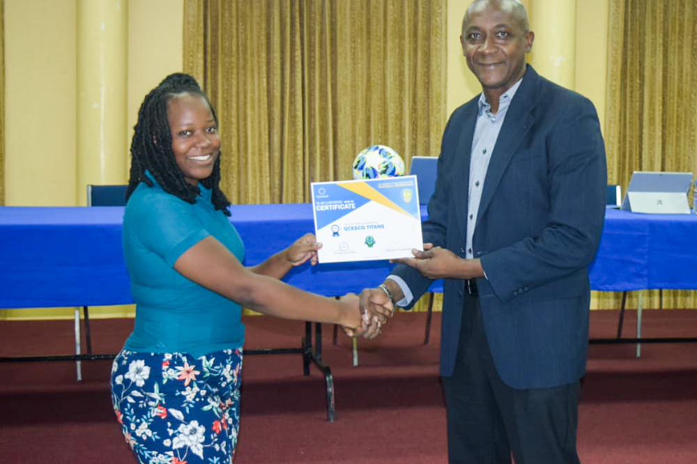 Football clubs receive certificates, outstanding financial assistance ...