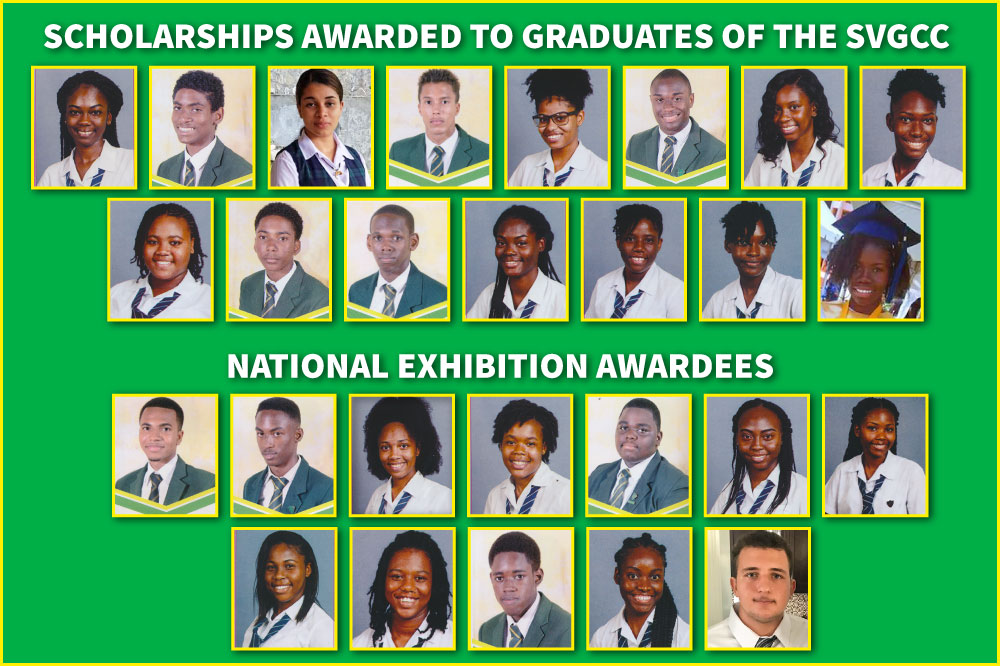Record number of scholarships awarded to graduates of the SVGCC ...