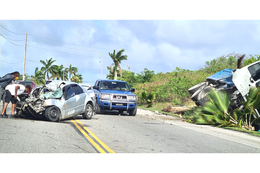 Young man killed in highway smash-up - Searchlight
