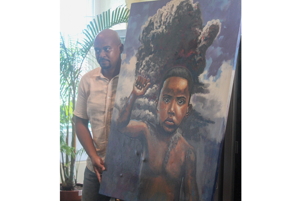 Artists and Conservation Fund auction paintings for post-volcano ...