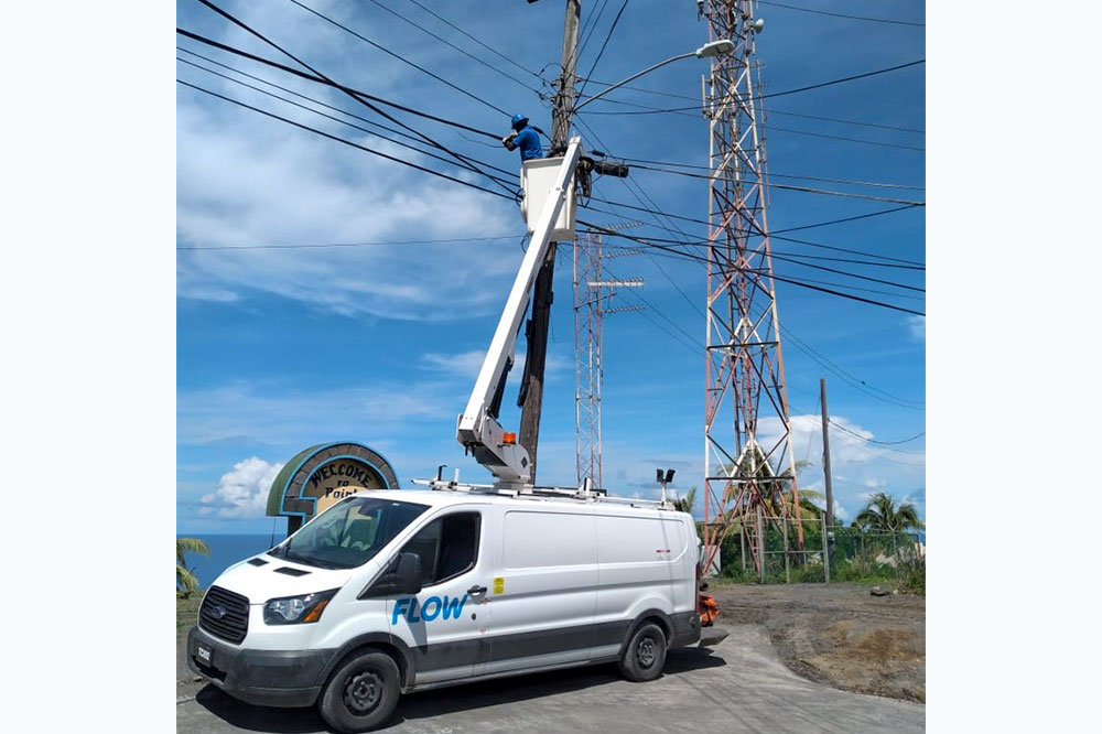 FLOW services fully restored in communities above the Dry River ...