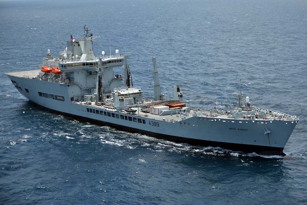 RFA Wave Knight now in SVG to demonstrate disaster relief capabilities ...