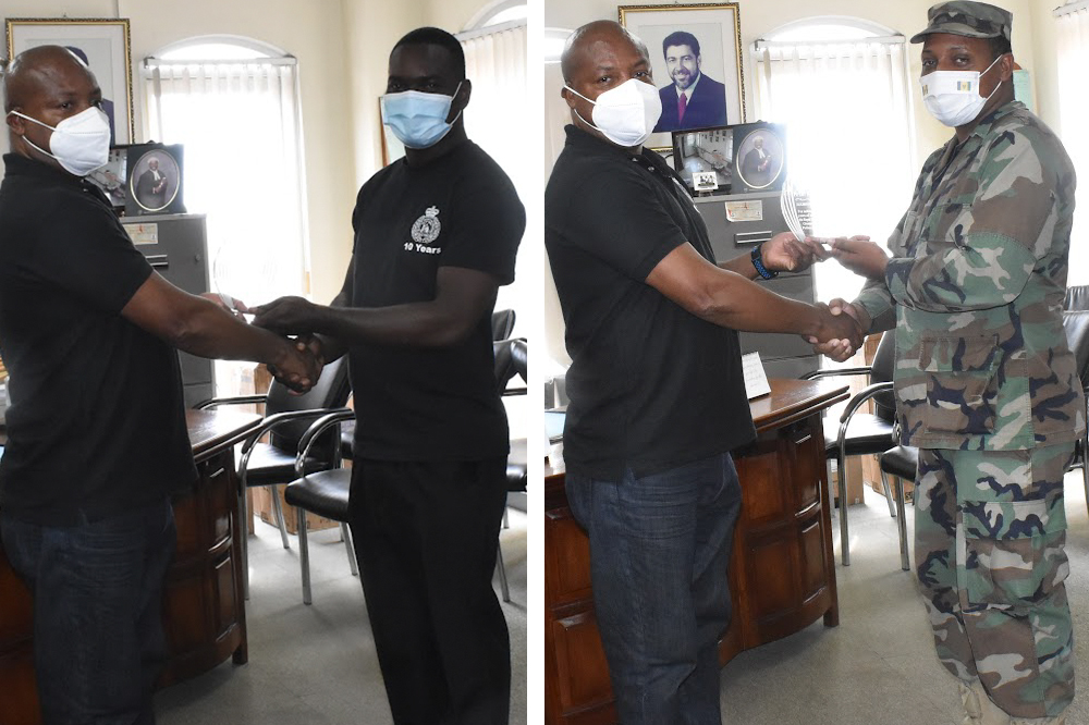 Seventeen officers mark 10 years of police service - Searchlight