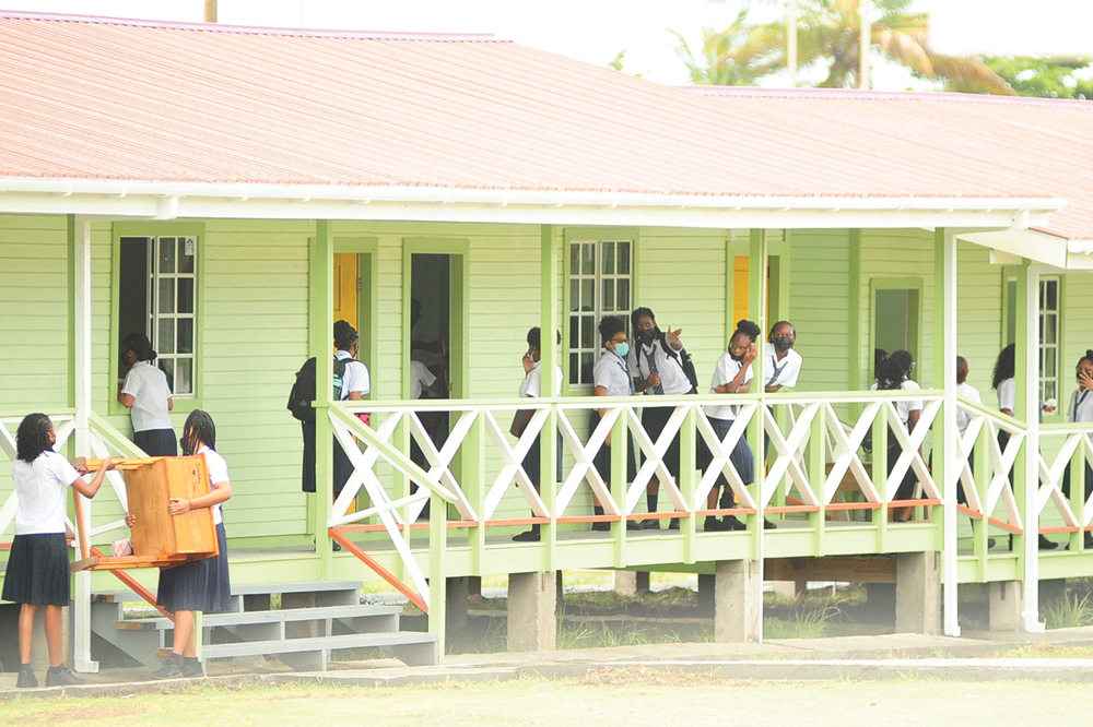 Face to face instruction fully in place at the GHS - Searchlight