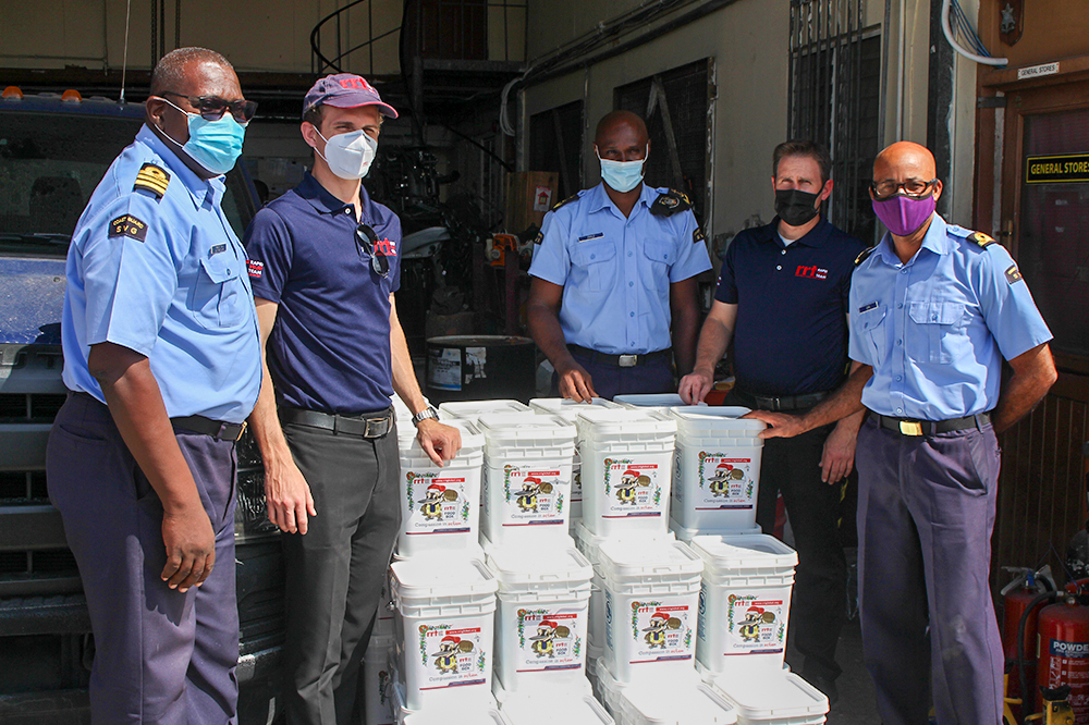 Rapid Relief team donates items for Coast Guard Food Basket ...