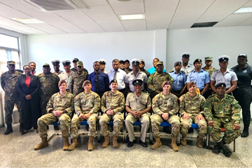 Police engage in small unit tactical operation training - Searchlight