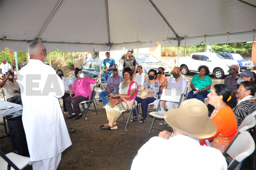 Indian Arrival Commemorated - Searchlight