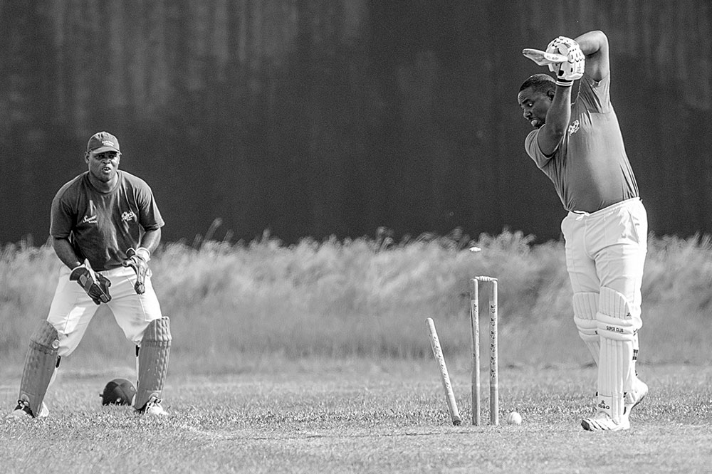 Limited play in Masters Cricket weekend - Searchlight