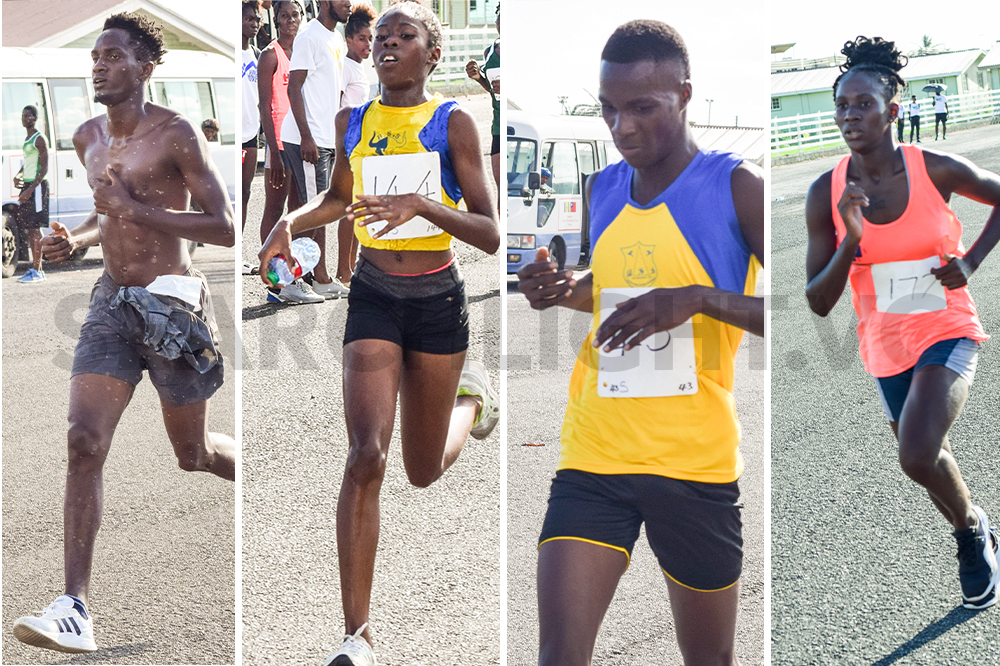 Athletes touch down on Tarmac Run - Searchlight