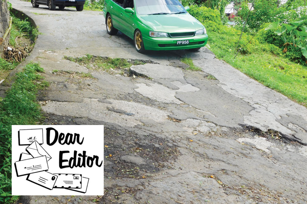 A regular road maintenance programme needed - Searchlight