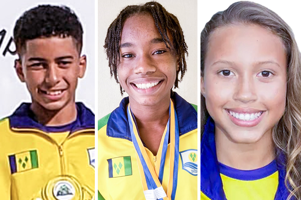 National swim team pouches medals, sets records at OECS Championships ...