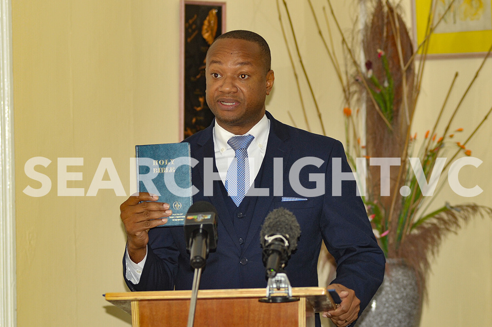 Grenville Williams officially sworn in as Attorney General