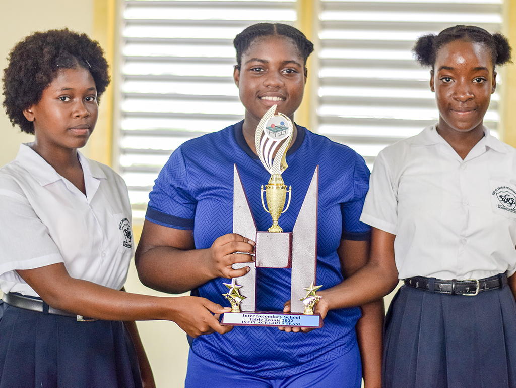 West St George take both team titles in secondary schools’ Table Tennis ...