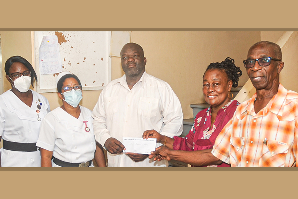 Cousins of Curtis King assist Lewis Punnett Home