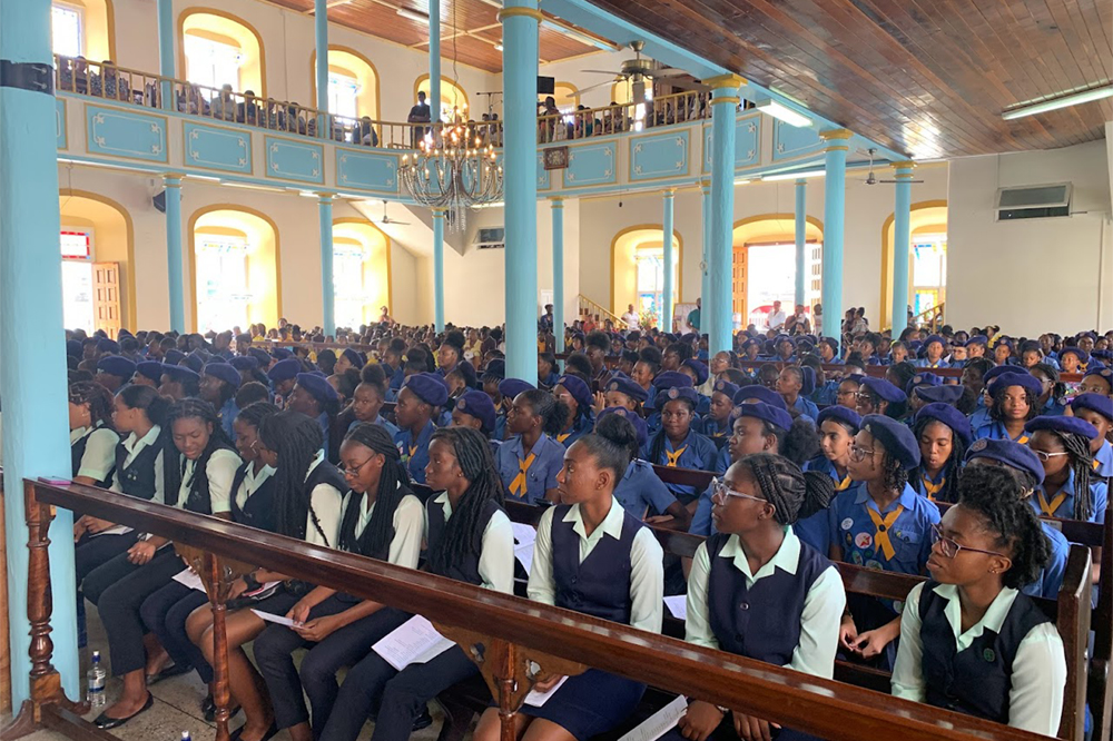 Girls Guides in SVG celebrate Thinking Day