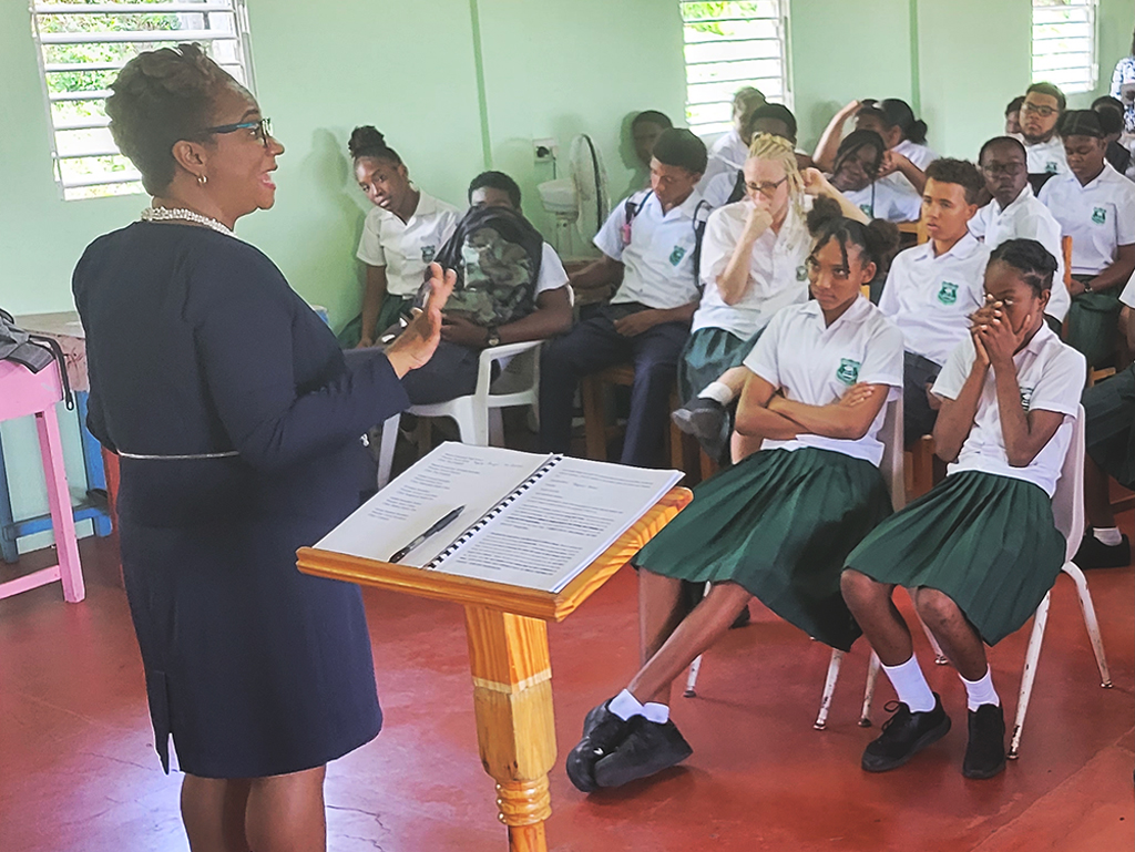 House Speaker conducts Secondary Schools outreach programme