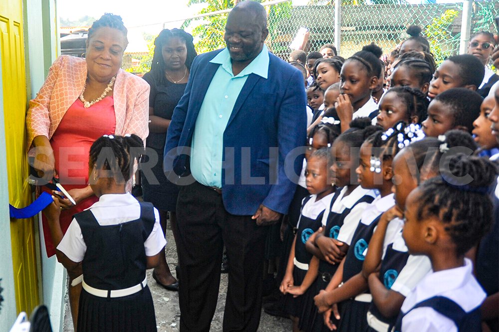Belair Government School reopens its library
