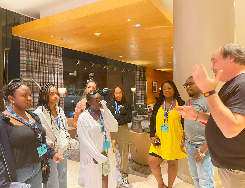 Girls High School students on STEM study tour to the USA